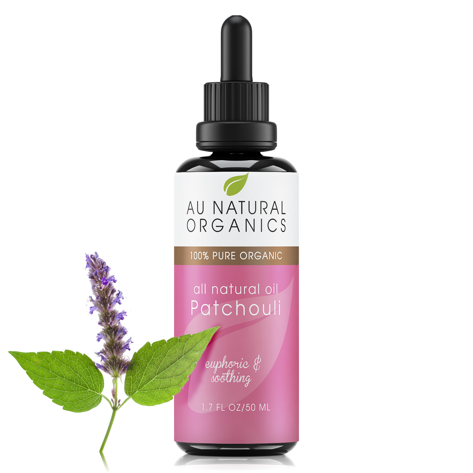 Patchouli Oil - 1.7oz (50ml) - AU Natural Organics Carrier Oils