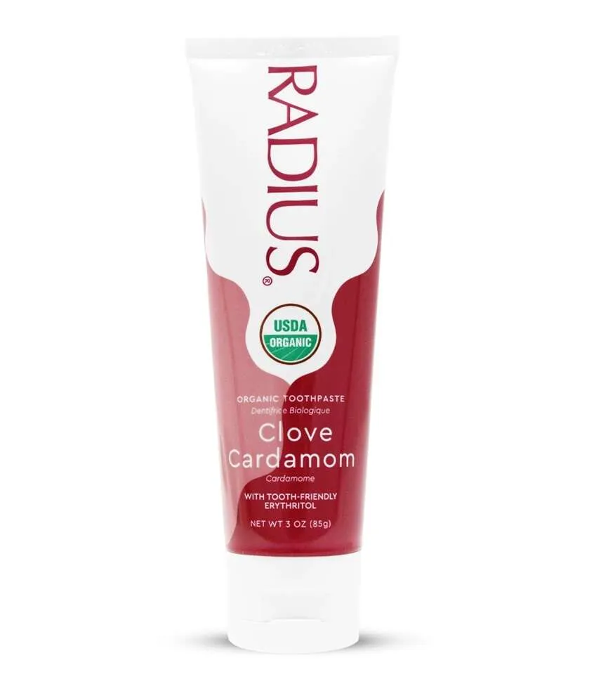 Radius Organic Toothpaste Clove Cardamom